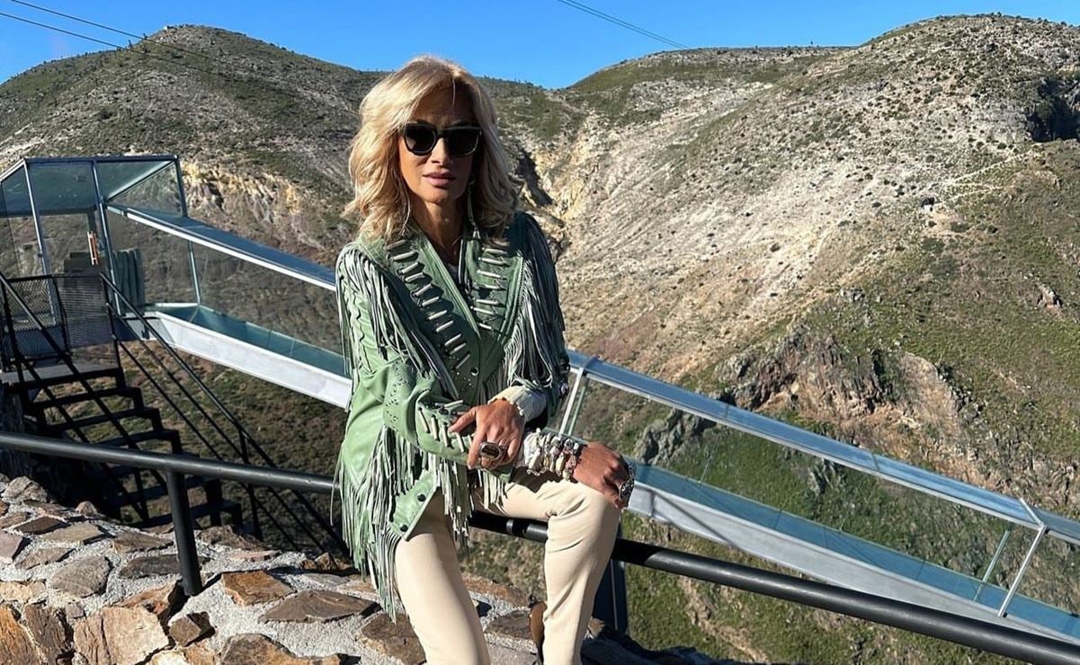 Adela Micha desafía las alturas de Real de Catorce y comparte sus ...