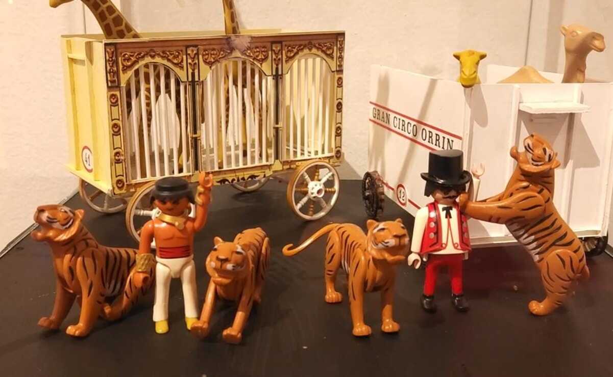 Con Playmobils, rinden homenaje al Circo Orrín en SLP en el Día del ...