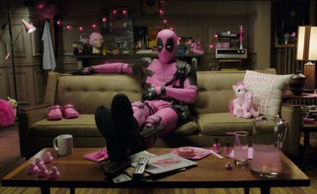 Deadpool se viste de rosa contra el cáncer | San Luis Potosí